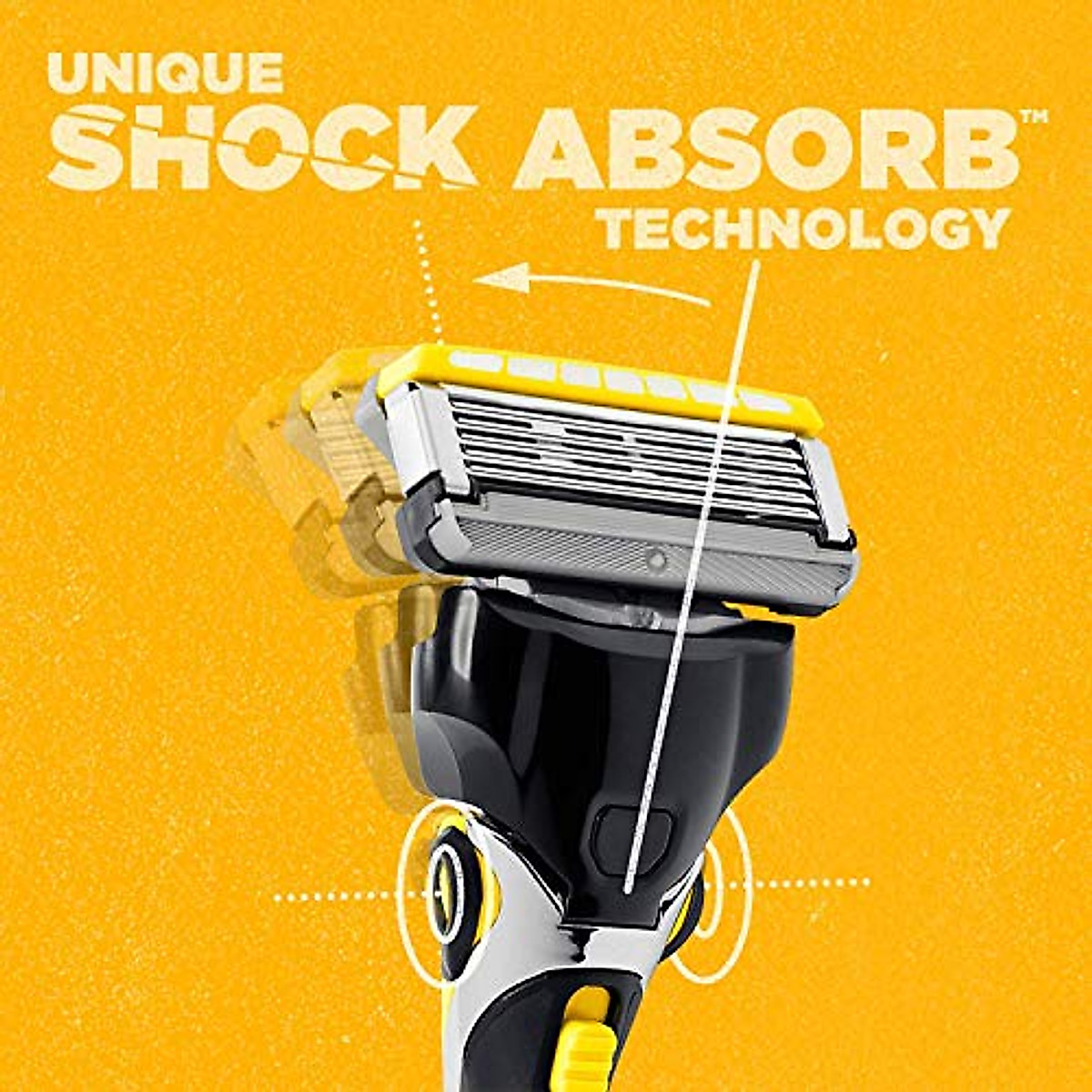 Schick Hydro Sense Energize Mens Razor Blade Refill With Skin Guards, Includes 12 Razor Blades Refills