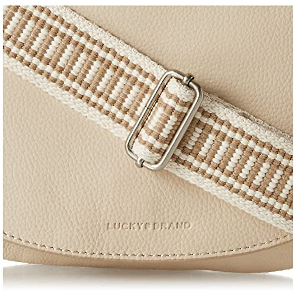 Lucky Brand womens Jani Large Crossbody, Stucco, One Size US
