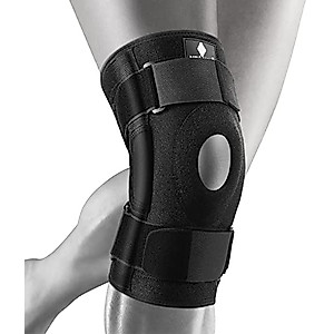 NEENCA Hinged Knee Brace, Compression Knee Support Brace for Men & Women, Open Patella Knee Wrap for Knee Pain, Swollen,Meniscus Tear,ACL,PCL,MCL,Joint Pain Relief, Injury Recovery.