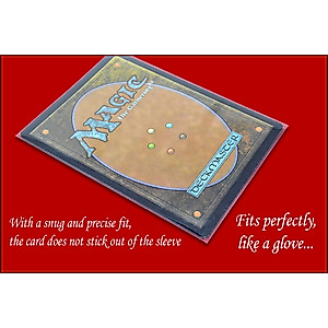 200 Premium Ultra Clear, Perfect for Double sleeving, fits Standard Size Trading Cards Magic The Gathering, Pokemon, Dragon Ball Super by Pro Support