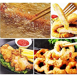 Electric Deep Fat Fryer, Frying Machine, Deep Fryer Polished Stainless Steel Tank Chip Fryers For Home And Commercial, Easy Clean, Large Electric Fryer For French Fries Chicken Shrimp (Size : 18L)