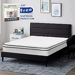 Greaton, 10-Inch Meduim Plush Eurotop Pillowtop Innerspring Mattress, Full XL (440BBPN-4/6XL-1)