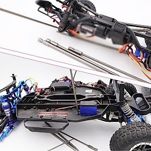 Raflot RC Hex Bit 6 Inch Power Bits 1.5mm 2.0mm 2.5mm 3.0mm 4mm Hex Head Allen Wrench Drill Bit Set for Screwdrivers Electric Screwgun/Power Drill