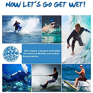 Full Body Dive Wetsuit Sports Skins Rash Guard for Men Women, UV Protection Long Sleeve One Piece Swimwear for Snorkeling Surfing Scuba Diving Swimming Kayaking Sailing Canoeing (L)