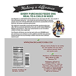 Jiva Organic Yellow Moong Dal 2 Pound - Non-GMO - Great for Kitchari - Split Mung Beans Washed