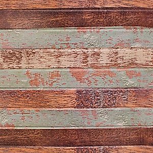 From Plain To Beautiful In Hours 1011 Designer Panel PVC 2' x 2' Drop in Ceiling Tile, Pack of 10, Wood, 10 Piece
