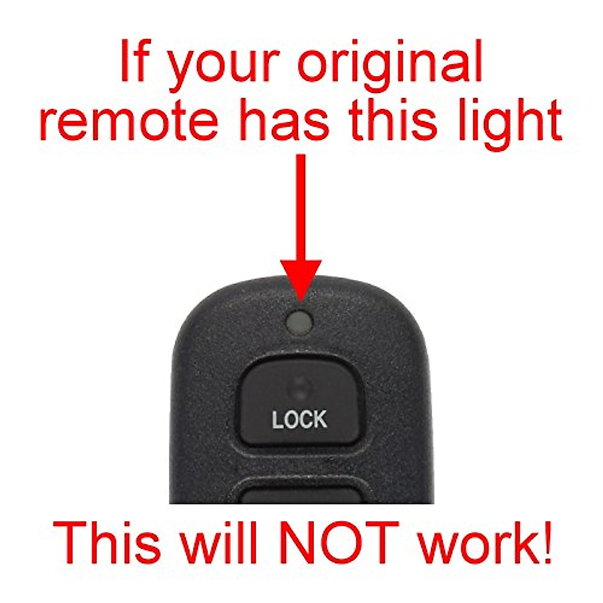 Discount Keyless Replacement Trunk Shell Case and Button Pad Compatible with GQ43VT14T