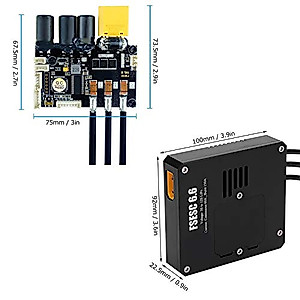 Speed Controller Module, Professional Stable Electric Speed Controller with USB Cable for Most People for Electric Vehicles Electric Skateboards, Smart Cars