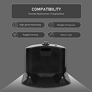Charger Dock Compatible with iRobot Roomba e5 e6 i1 i3 i4 i6 i7 i8 500 600 700 800 900 Series, Charger ADF-N1 17170 17064, 4452369 Home Base Dock Charger with Cord and Plug