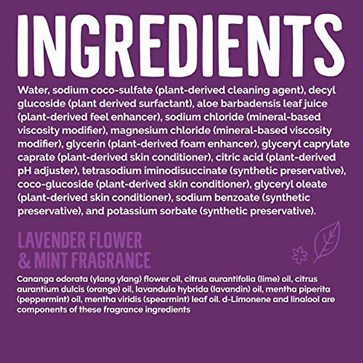 Seventh Generation Hand Soap, Lavender Flower & Mint, 12 oz, 8 Pack (Packaging May Vary)