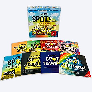 A Little SPOT of Life Skills 8 Book Box Set (Books 17-24: Courage, Perseverance, Teamwork, Talent, Thankful, Optimism, Creativity, & Giving)