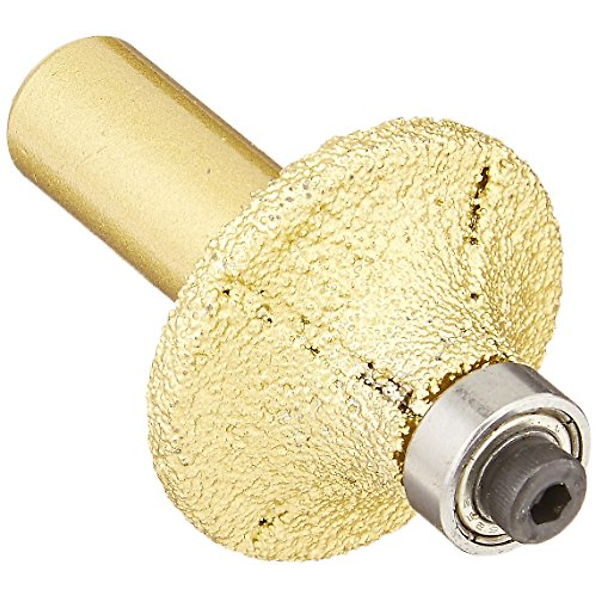 Toolocity RBQL044610 3/8-Inch Radius Brazed Router Bit 1/2-Inch Shank with Bearing