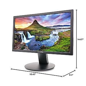 AOPEN By Acer 20E0Q bi 19.5-inch Professional HD+ (1600 x 900) Monitor | 75Hz Refresh Rate | VESA Mountable Eye Protection: BlueLight Filter & Flickerless Technology (1 x HDMI & VGA Port)