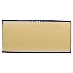 GLASS GOLD Shade Welding Hood Lens Helmet Filter 2 x 4-1/4 Replacement Filter Plate 2" x 4.25" (Shade 9 GOLD)