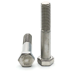 Hex Cap Screws 316 Stainless Steel - 1/2-13 x 4-1/2 Partial Thread Qty-25