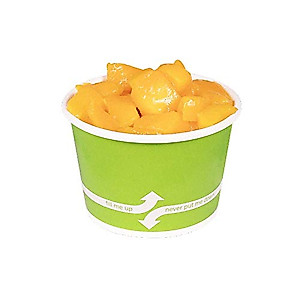 Karat C-KDP8 8 oz. Food Container - Green (Case of 600)