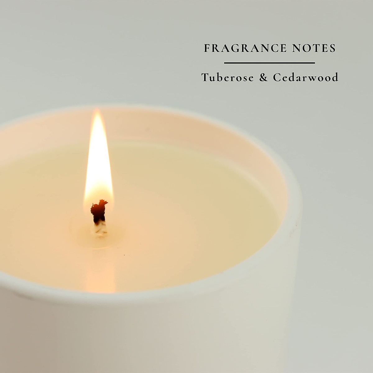 Sacred + Divine 555 "Change Scented Intention Candle, Tuberose and Cedarwood, Angel Number Manifestation Candle, Soy Coconut Aromatherapy Candle, 80 Hour Burn Time, Holiday Gift-Ready Box