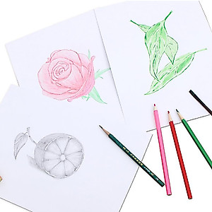 White Card 220 gsm A4 Craft Paper - (Pack of 50 Sheets)