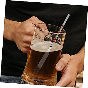 WATIIFUFU 1pc Sugar Meter Maple Sap Hydrometer Home Brew Hydrometer Sugar Scale Hydrometer Maple Hydrometer Beer Hydrometer Sugar Hydrometer Wine Hydrometer Syrup Borosilicate Glass