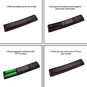 Replacement for Samsung Voice TV Remote,for All Samsung Smart TV Remote with Shortcuts Netflix/Prime Video/Hulu