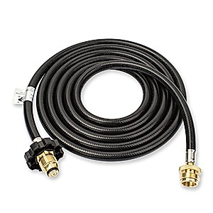 F273704 10 Ft Propane Hose Assembly Compatible with Mr. Heater Big Buddy Indoor/Outdoor Heater MH9B MH18B
