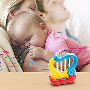 Portable First Harp Musical Instrument - Educational Toy for Children Learning and Entertainment