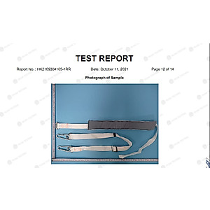 HUAWELL Safety Belt with Two Side Adjustable Lanyard,Cement Pole & Tree Climbing Construction Harness Protective Gear, Personal Protection Fall Arrest Kit (White)