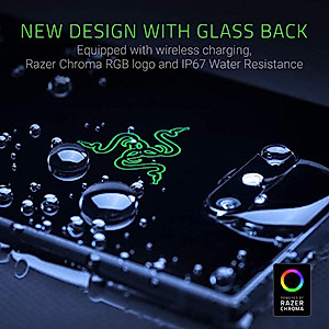 Razer Phone 2, Unlocked Gaming Smartphone – 120Hz QHD Display – Snapdragon 845 – Wireless Charging – Chroma – 8GB RAM - 64GB - Satin Black (Renewed)