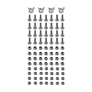 Mikatesi Snowblower Paddles Auger Blade Set 302565 302565MA 335992 335992MA Replacement with Hardware Kit for Craftsman Murray Noma Snapper 20" 21" 22" Snow Throwers