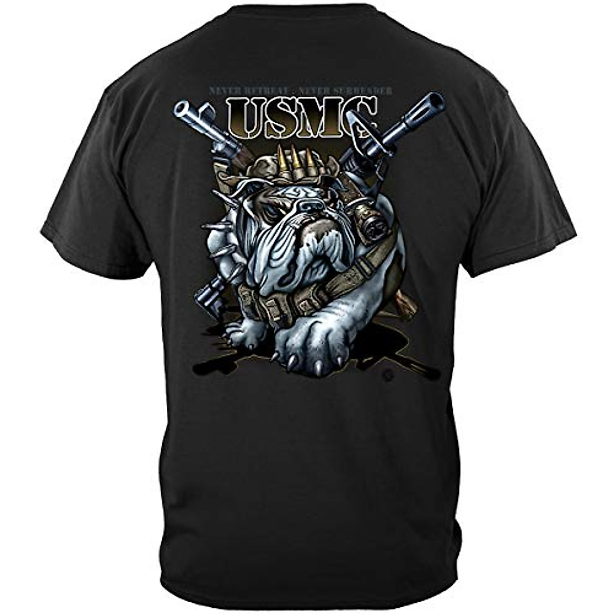 United States Marine Corps | Never Retreat Never Surrender Shirt ADD71-MM102M
