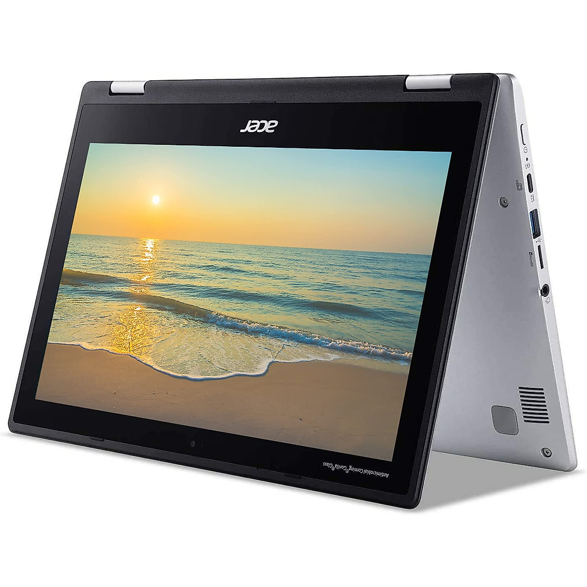 acer Chromebook Spin 311, 11 11.6" 2-in-1 HD Touchscreen Convertible Laptop Computer for Online Class, Intel Celeron N4000 Processor, 4GB RAM, 64GB eMMC Storage, Wi-Fi, Bluetooth, Webcam, Chrome OS