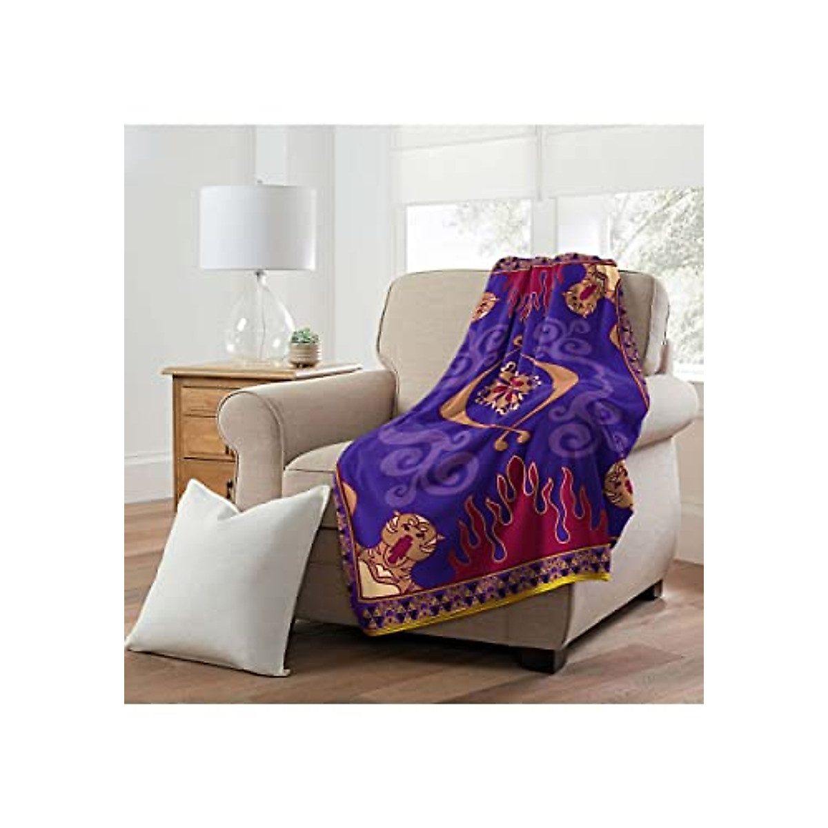 Aladdin Magic Carpet Micro Raschel Throw