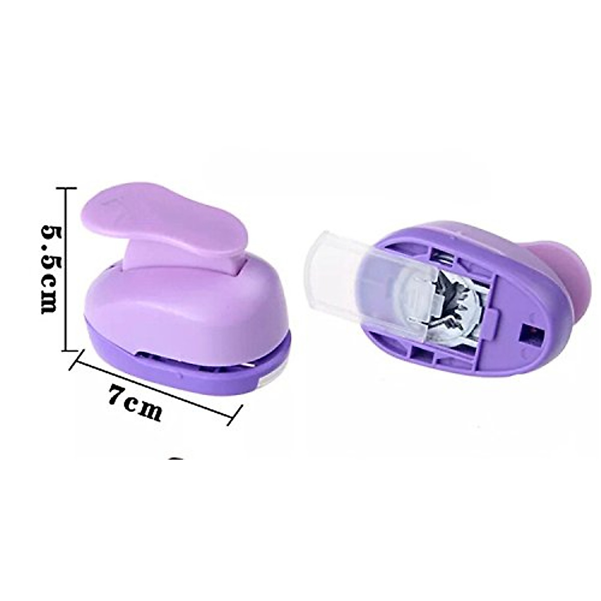 CADY Crafts Punch 1-Inch Paper Punches EVA Handmade Punches (Flower)