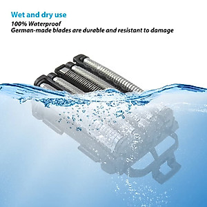 Electric Shaver Replacement Blades and Foils Set for Panasonic ES-LV95-S ES-LV65-S WES9032P Men