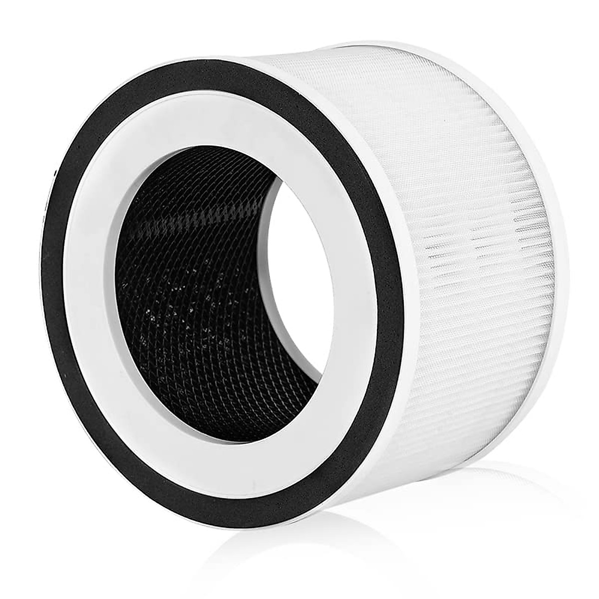 Kedume H13 True HEPA Filter Replacement for Afloia Fillo/Halo/Mooka Allo,Tertiary Filtration with Afloia Air Purifier Filter Replacement, White