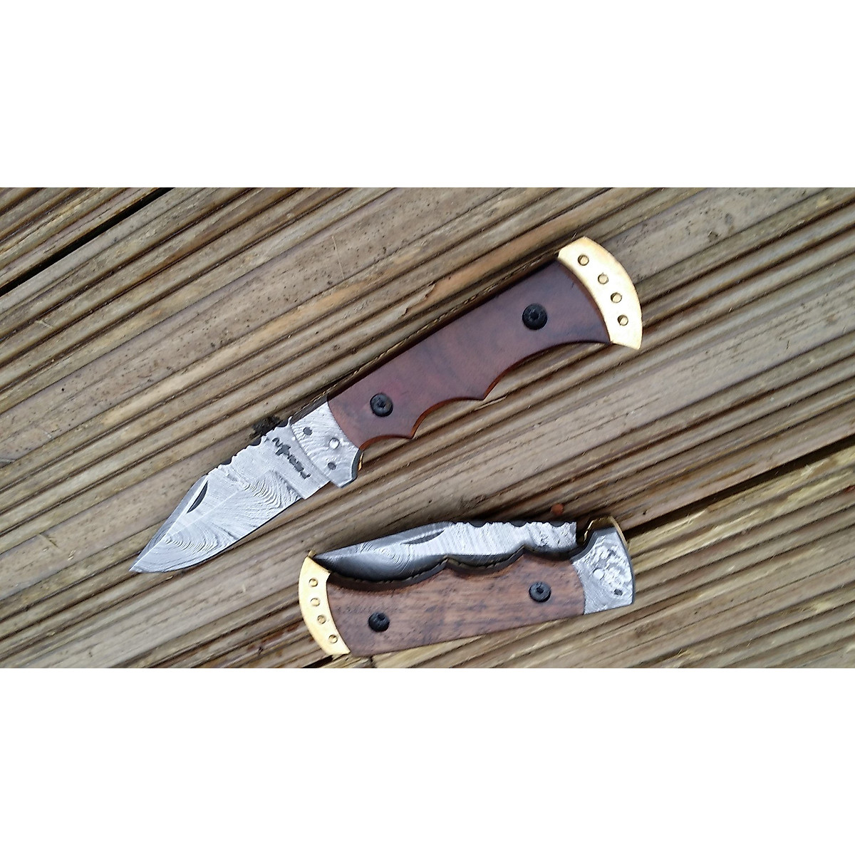 Perkin - Handmade Damascus Pocket Knife - Beautiful Folding Knife