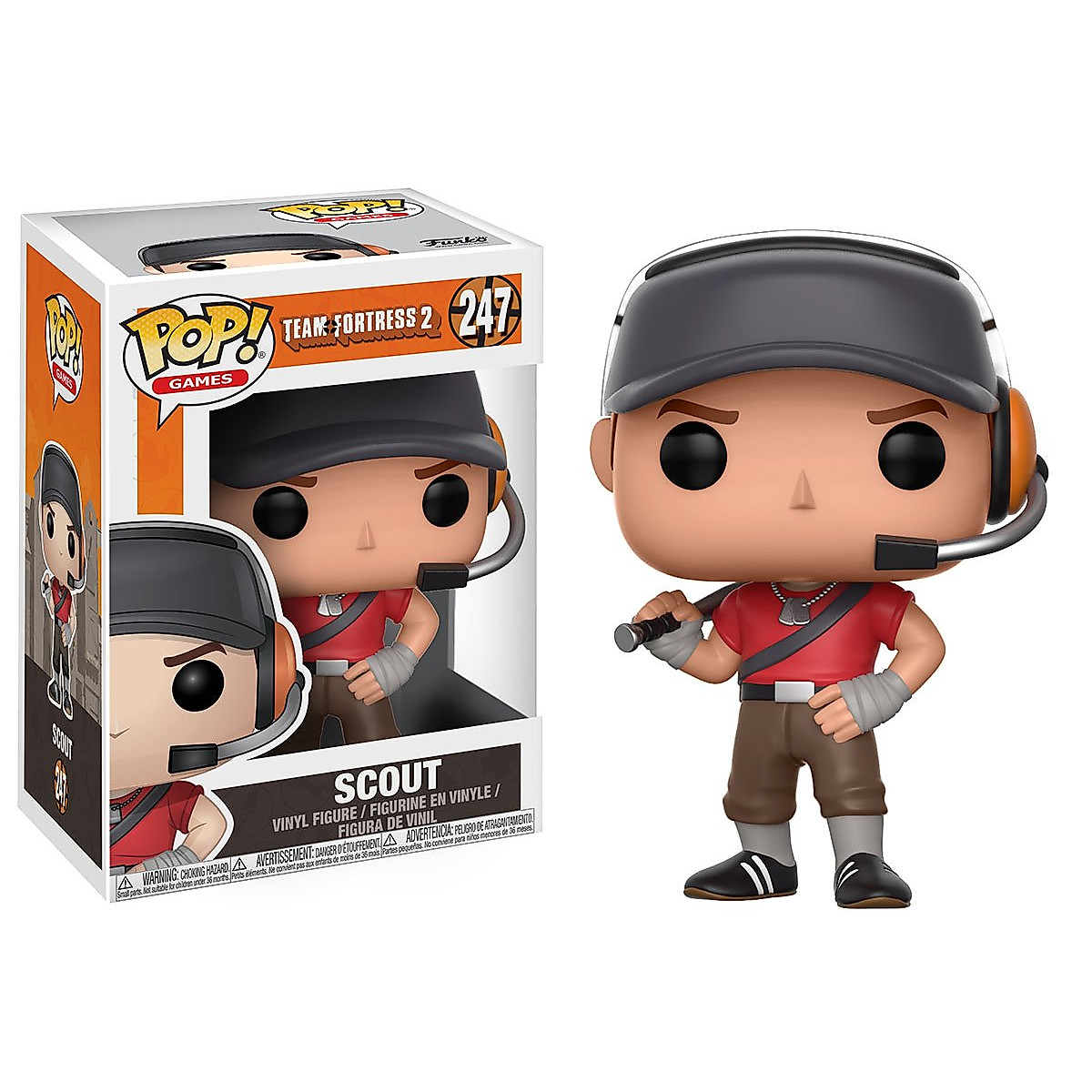 Funko POP Games: Team Fortress 2 Scout Collectible Vinyl Figure