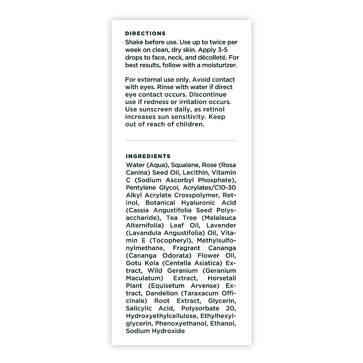 Tree of Life Beauty Anti-Aging Luxe Evening Youth Facial Serum | Age Defying Face and Skin Care, 1 Fl Oz