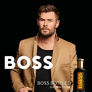 Hugo Boss Men's Boss Bottled Elixir Parfum - Notes of Vetiver, Patchouli and Cedarwood