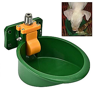 Sheep Water Bowl Automatic Pig Waterer Professional Livestock Drinking Cup Farm Drinking Water Supplies for Horses Goats Cows Sheep Dogs