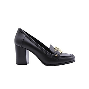 Michael Kors Rory Heeled Loafer Black 6.5 M