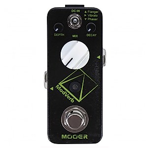 Mooer Audio Micro Modverb Modulation Reverb Guitar Effects Pedal