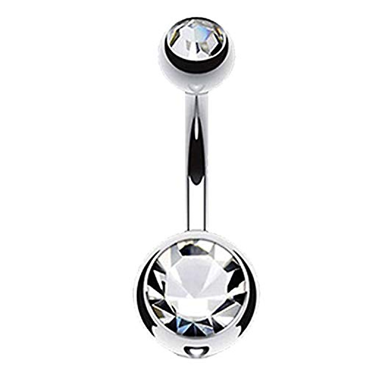 BodyJ4You 36PC PRO Piercing Kit Surgical Steel 14G 16G Belly Ring Tongue Nipple Nose Jewelry