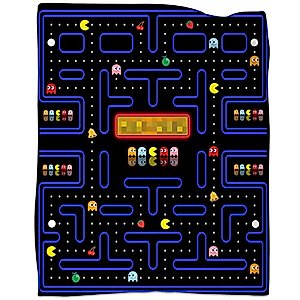 Gobits Video Game Blanket Game Gifts Game Throws Blankets for Teens Adults Christmas Halloween Thanksgiving Birthday Gifts 50'×60', Blanket-2