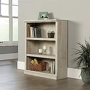 Pemberly Row 3 Shelf Bookcase in Chalked Chestnut