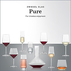 ZWIESEL GLAS Pure Cabernet Red Wine Glass (Set of 4), Graceful Wine Glasses for Red Wine, Dishwasher-Safe Tritan Crystal Glasses, Made in Germany (19 Ounce)