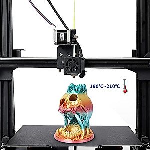 Silk Magic PLA Purple-Yellow +Shiny Silk Multicolor Rainbow PLA Glod-Yellow, 2 Pcs