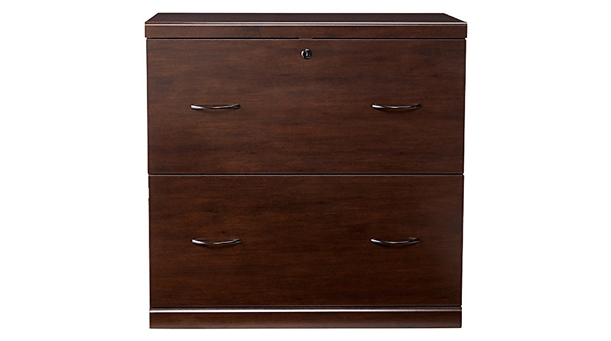 Z-Line Designs Lateral File Cabinet in Espresso – Secure & Stylish