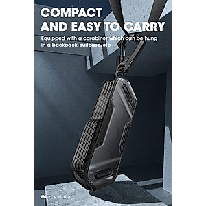 Mumba 12 Switch Game Card Case Holder for Nintendo Switch Game Cards, Portable and Exquisite Protective Hard Shell with 4 Layer Rotatable Holder for Nintendo Switch or OLED or Lite Games (Black)