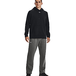 Under Armour Men's UA Hustle Fleece Hoodie MD Black